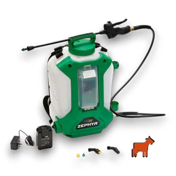 FlowZone Zephyr 3 - 15L Backpack Sprayer – Billy Goat Lawns