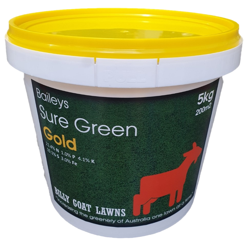 Baileys Sure Green GOLD – Billy Goat Lawns