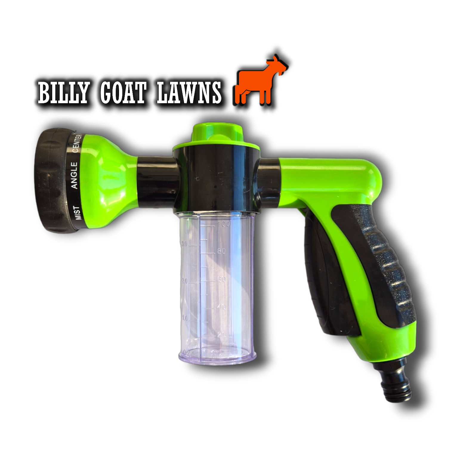 Hose on Sprayer – Billy Goat Lawns