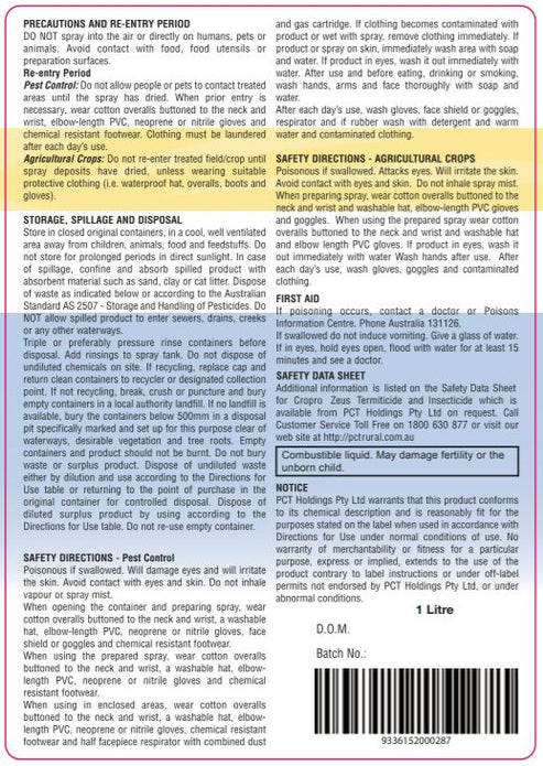 Zeus Insecticide – Billy Goat Lawns